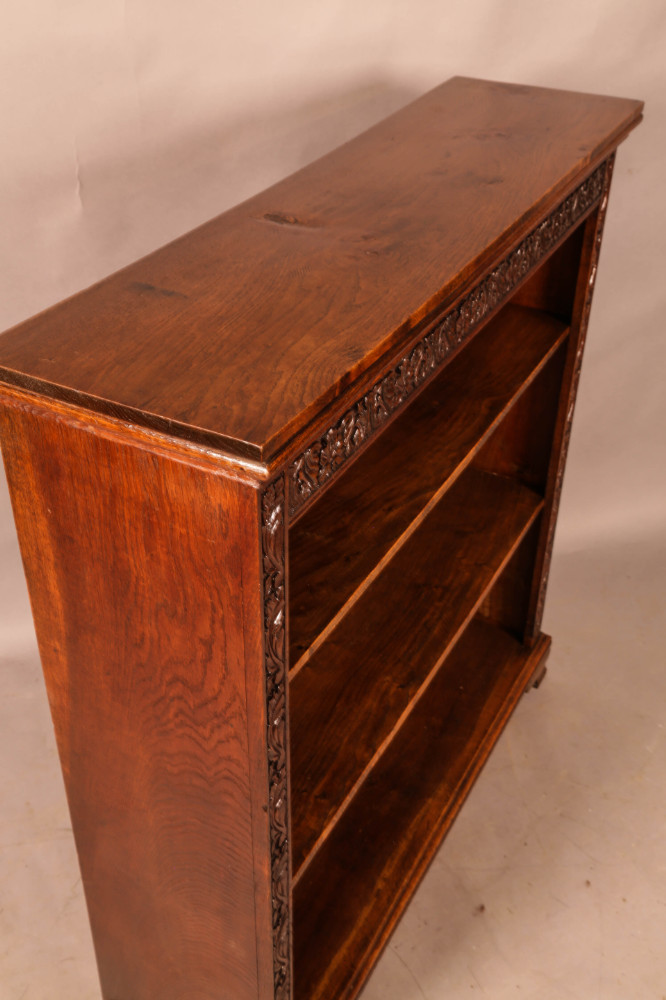 Open Bookcase in Oak | Wickersley Antiques