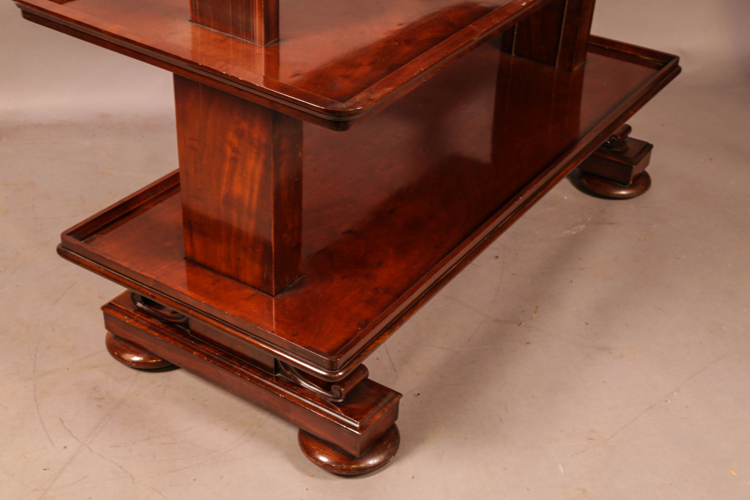 An extra large Victorian Dumb Waiter | Wickersley Antiques