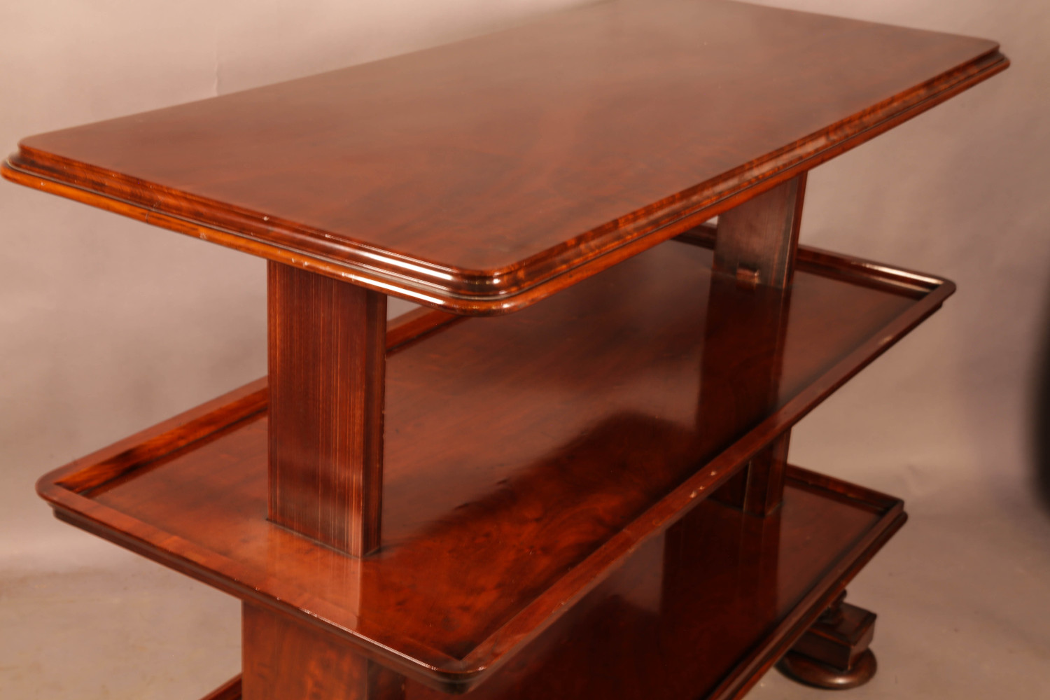 An extra large Victorian Dumb Waiter | Wickersley Antiques