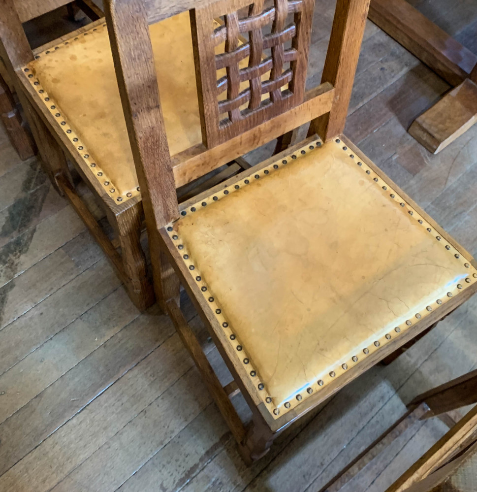Mouseman set of 6 chairs | Wickersley Antiques